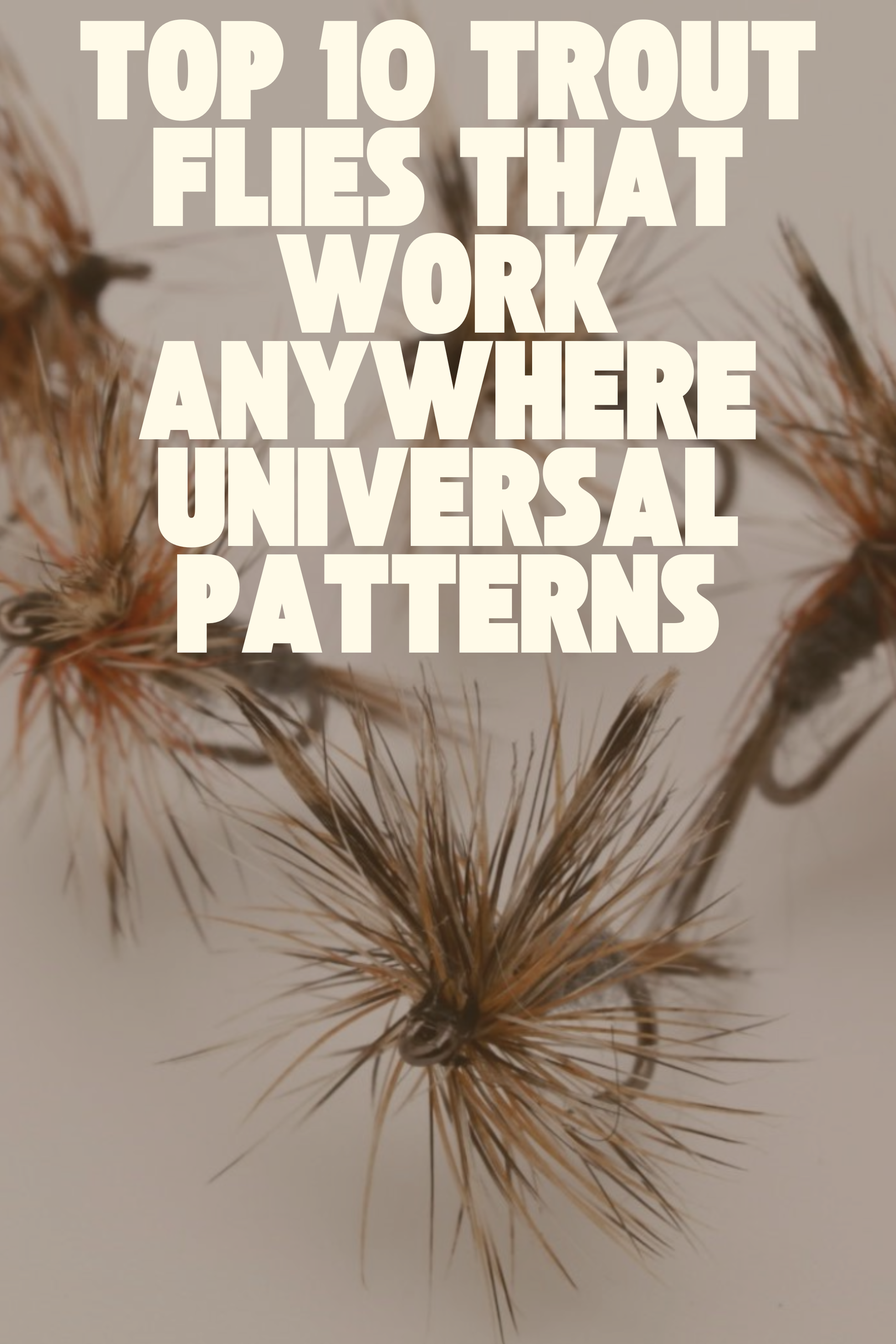 Top 10 Trout Flies That Work Anywhere | Universal Patterns | Fly Fishi ...